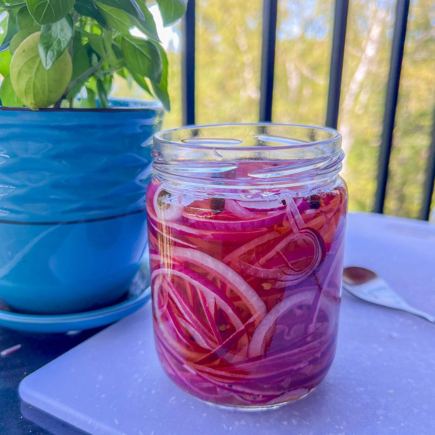 Quick Pickled Red Onions for the Fridge - No Processing