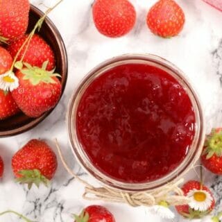 Three Types of Strawberry Jam - Freezer, Low Sugar, Classic