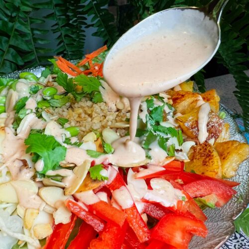 Grilled Pineapple Power Bowl with Whole Grains