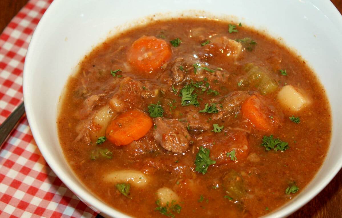 Warm up with Slow Cooker Bison Stew