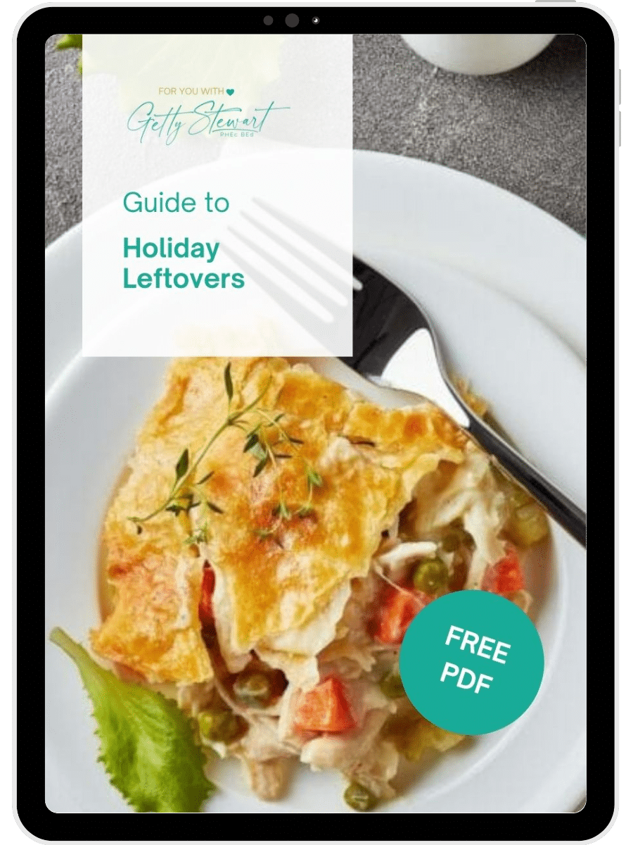 FREE pdf Guide to Holiday Leftovers