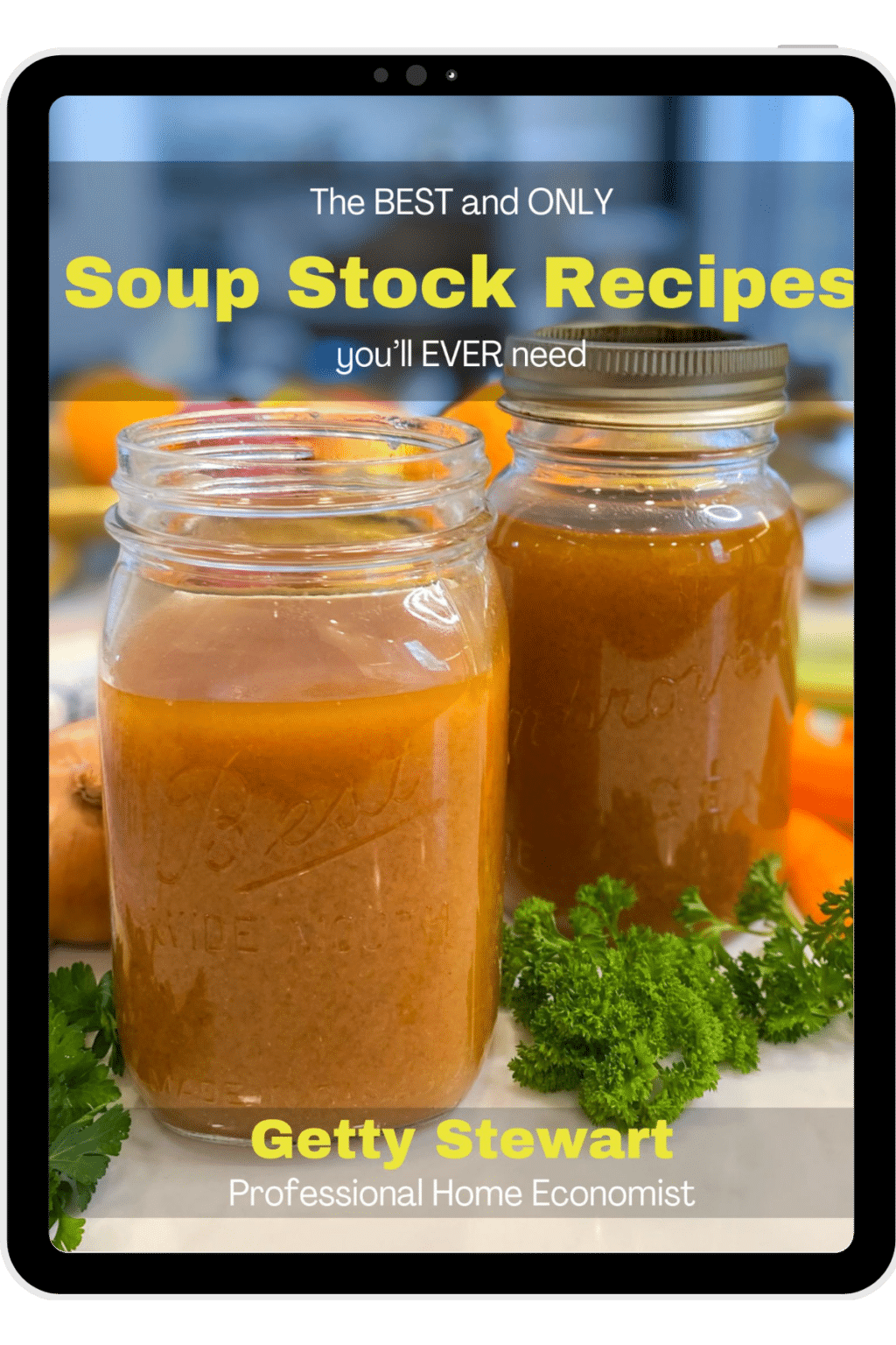 How to Make Vegetable Soup Stock from Scratch - GettyStewart.com