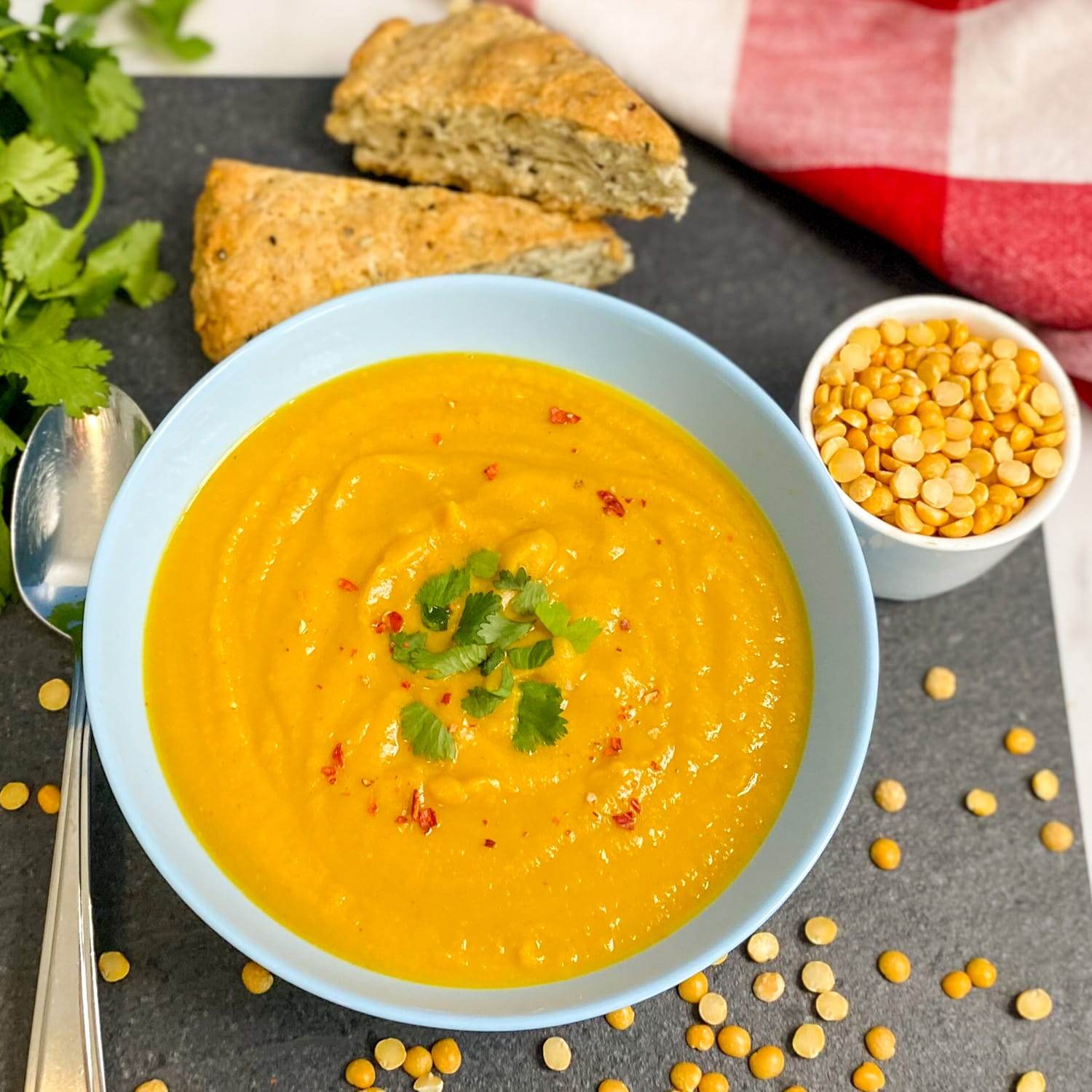 Yellow Split Pea Soup - Inspired by the Flavors of India - GettyStewart.com